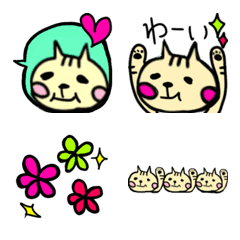 NEKO NEKO – LINE Emoji | LINE STORE