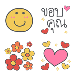 Thai Emoji daily use – LINE Emoji | LINE STORE