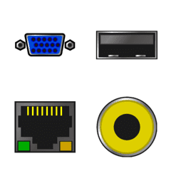 Computer Connector Emoji – Emotikon LINE | LINE STORE