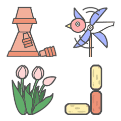 Gardening Emoji – LINE Emoji | LINE STORE