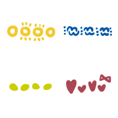 Simple decorative divider 16 – LINE Emoji | LINE STORE