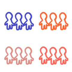 Alien minimalist decorative divider 10 – Emotikon LINE | LINE STORE