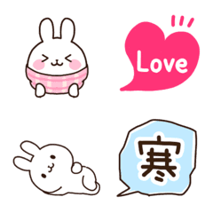 yuru usa emoji – Emotikon LINE | LINE STORE