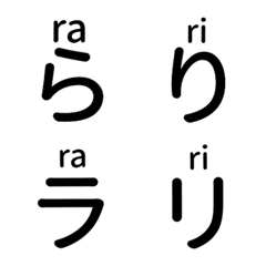 Japanese characters set Vol.3 – LINE Emoji | LINE STORE