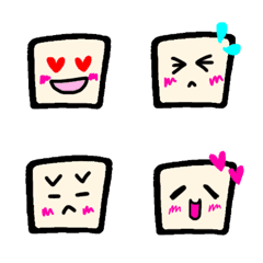 อิโมจิไลน์ Block Face - line2me.in.th