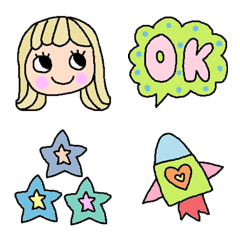 Various emoji 333 adult cute simple – Emotikon LINE | LINE STORE