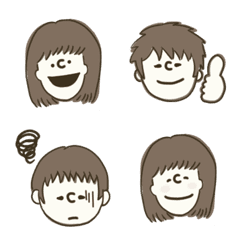 Unwind. Gentle emoji. – Emotikon LINE | LINE STORE