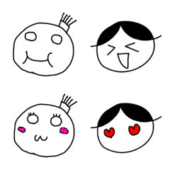 Tama and me – LINE Emoji | LINE STORE