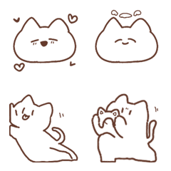 Mashu Maro Cat – LINE Emoji | LINE STORE