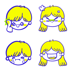 Blue line stikers - LINE絵文字 | LINE STORE