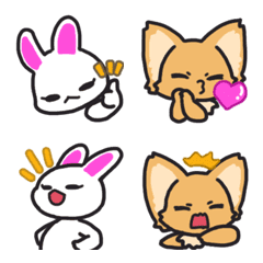 Tetkki and Pochi EMOJI – Emotikon LINE | LINE STORE