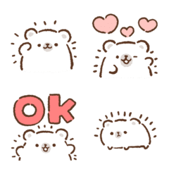 laid back Hedgehog Emoji – LINE 이모티콘 | LINE STORE
