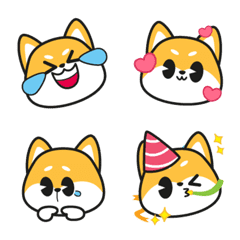 Cutest Shiba Inu Emoji – LINE อิโมจิ | LINE STORE