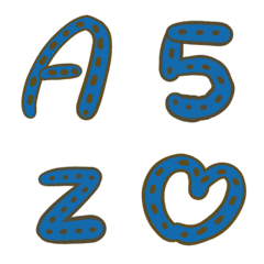 dot.alphabet_emoji – Emotikon LINE | LINE STORE