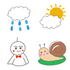colorful rainy season Emoji – Emotikon LINE | LINE STORE