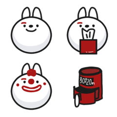 Evil Rabbit Emoji – LINE Emoji | LINE STORE