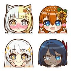 Waifu Material – LINE Emoji | LINE STORE