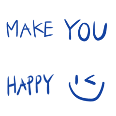 simple navy emoji – Emotikon LINE | LINE STORE