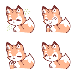 Roku the cute little fox! – LINE Emoji | LINE STORE