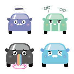 Pu Pu Car ! Emoji – Emotikon LINE | LINE STORE