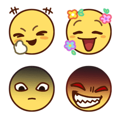 Solid Emoji 2 - LINE絵文字 | LINE STORE