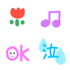 simple moji emojiii – LINE表情貼 | LINE STORE