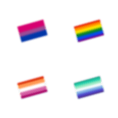lgbt flag emoji – LINE Emoji | LINE STORE