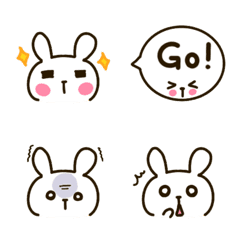 Silence Rabbit – LINE Emoji | LINE STORE