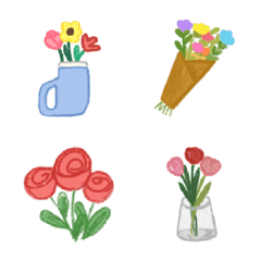 flower garden emoji :-) – LINE Emoji | LINE STORE