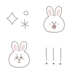 pretty rabbit (CONY)\maganda kuneho – LINE Emoji | LINE STORE
