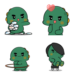 Grumpy Dino 2 : Animated emoji – LINE Emoji | LINE STORE
