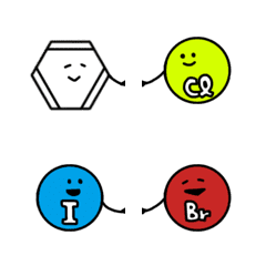 Organic Chemistry Emoji 2 – LINE表情貼 | LINE STORE