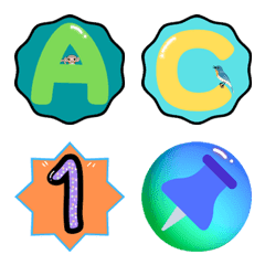 to be my style 'ABC' – LINE Emoji | LINE STORE