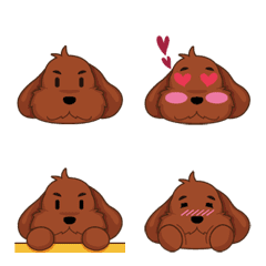 Choco dog in life – Emotikon LINE | LINE STORE