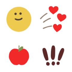simple Emojis for everyday – LINE Emoji | LINE STORE