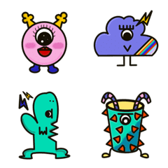 The Monster – LINE表情貼 | LINE STORE