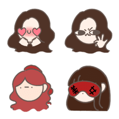 Beauty Lisa – LINE 이모티콘 | LINE STORE