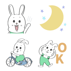 Rabbit with beautiful eyes – LINE表情貼 | LINE STORE