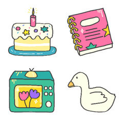 cute random things – LINE Emoji | LINE STORE