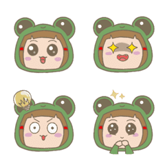 KAERUTARO - Monmonko emoji Vol.1 – LINE Emoji | LINE STORE