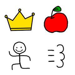 Everyday life_Simple emoji02 – LINE 이모티콘 | LINE STORE