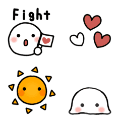 Simple move emoji – LINE 이모티콘 | LINE STORE