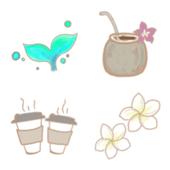 Aloha sea surf – LINE Emoji | LINE STORE