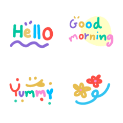 Hello say hi yep! – LINE表情貼 | LINE STORE