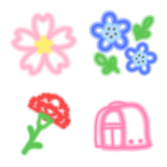 Neon color spring event emoji – LINE表情貼 | LINE STORE