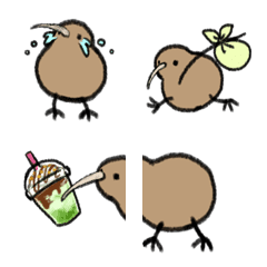 fluffy kiwi – LINE Emoji | LINE STORE