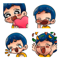 IQ Emoji | Boy – LINE表情貼 | LINE STORE