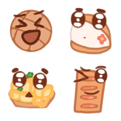 super mega ultra cute bread – LINE 이모티콘 | LINE STORE