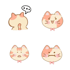 Orange Cat :) – LINE Emoji | LINE STORE