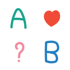 english alphabet handwriting emoji – LINE Emoji | LINE STORE